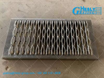 China Perforated Metal Safety Grating China supplier, 1'×4’height 2