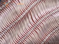 China Polyester Flexible Wind Barrier for Iron Oree Dust Control, 400g/SQ.M, China PET China Wind Fence for sale