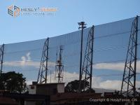 China 400g/SQ.M Polyester Screen Wind Fence For Coal Storage, Hesly Windbreak Fence Wall for sale