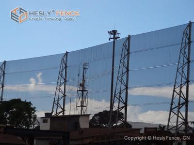 China 400g/SQ.M Polyester Screen Wind Fence For Coal Storage, Hesly Windbreak Fence Wall for sale