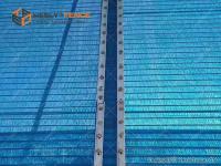 China Polyester Flexible Wind Screen Fence, Blue Color, 400g/SQ.M, China Wind Screen Mesh for Coal For Coal Storage for sale