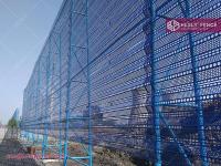 China 7.5M High X 4.5m Width Steel Wind Breaker Fencing Wall (China Wind Fence Supplier) for sale