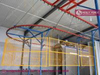 China 6x9.5ft Temporary  Fencing panels with Yellow Powder Coated | 1