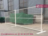 China 6'X9' Temporary Fence system | Powder Coated White Color | 1