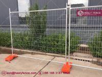 China HESLY Temporary Fence System | Steel Brace | Orange Plastic Block | O.D 32mm frame - HeslyFence,CHINA for sale