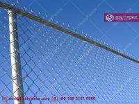 China HESLY Chain Link Fencing | 55X55mm mesh aperture | 4.5mm galvanised Wire - Hesly Fence, China for sale