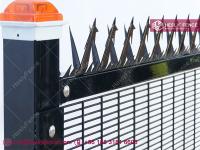 China 358 Anti-climb Security Fence with Powder coated Green Color, China Wire Mesh Fence Factory for sale