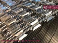 China BTO-16 Hot Dipped Galvanized Concertina Razor Wire Coil O.D. 1100mm, HeslyFence, China for sale