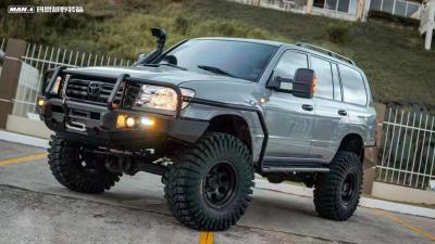 China Steel Front Offroad TOYOTA Bull Bar 4x4 Bumper For Toyota LC100 for sale