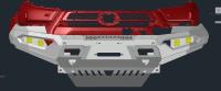 China ISO9001 TOYOTA Bull Bar Front Bumper Protector For Hilix for sale