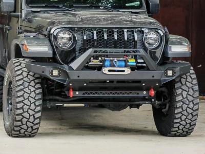 China Powder Coating 4x4 Bumper With Easy To Install For Jeep Gladiator for sale