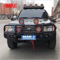 China Purple Horn TOYOTA Bull Bar 100 Series Land Cruiser Rear Bumper for sale
