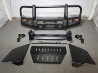China Powder Coating Steel Toyota Hilux Vigo Rear Bumper Q235 06-11 for sale