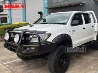 China Steel Black Front HILUX Rocco Bullbar Vigo Revo 2002-2019 Powder Coating for sale