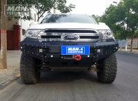 China Q235 4x4 Ford Everest Front Bumper Compatible Winch Powder Coated for sale