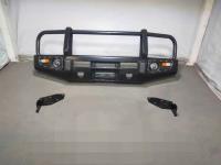 China steel4x4 bumper Front offroad bull bar for Land cruiser 90 for sale