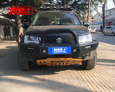 China OEM Purple Horn Suzuki Vitra Steel Bull Bar With U Loop ISO9001 for sale
