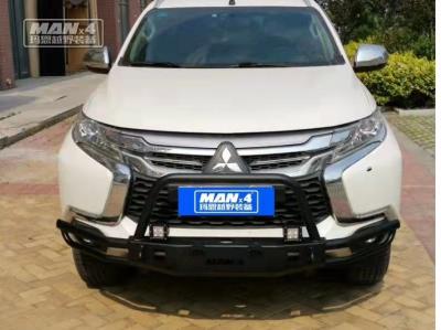 China Front 2015-2019 Mitsubishi Pajero Sport Bull Bar OEM ODM for sale
