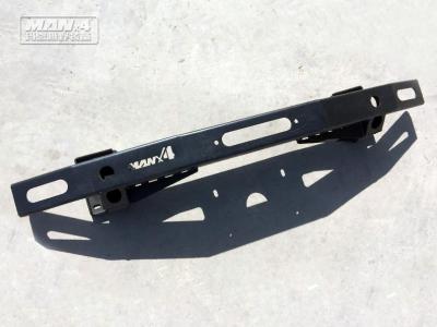 China Black 2014-2018 Nissan Patrol Y62 Steel Bull Bar Winch Cradle for sale