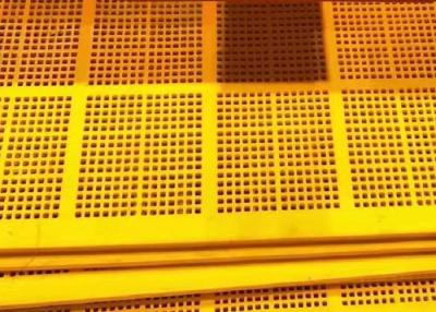 China Modular Polyurethane Screen Panel 305x305x30mm for Aggregate Quarry Mining for sale
