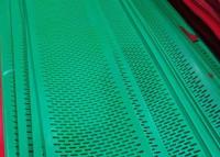 China Flip Flow Polyurethane Screen Mats 5-7mm Thickness 80-90A Hardness for Limestone Dolomite Basalt for sale