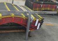China Diameter 0.7-12.70mm Flex Harps Self Cleaning Screen Mesh For Division for sale