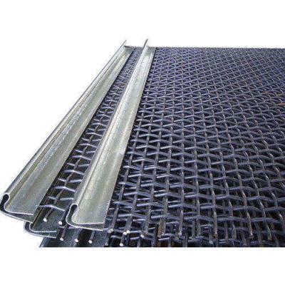 China Double Crimped Stainless Steel Woven Mesh 60-200 Micron with 0.50-19.05mm Wire Diameter and 2500mm Width for sale