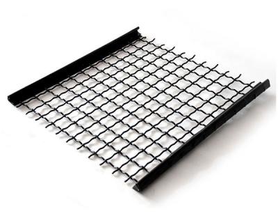 China Galvanized Double Crimp Woven Wire Screen Mesh for Corrosion Resistant Mine Sieving for sale