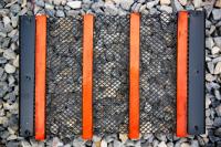 China Self Cleaning Screen Mesh Polyurethane Strip 2mm-200mm Aperture High Carbon Steel for Quarry Rock Crusher for sale