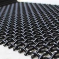 China Wholesale 65Mn Stainless Steel Mine Crimped Wire Screen Mesh Hooked Sieving Mesh 1mm-152mm Aperture for sale