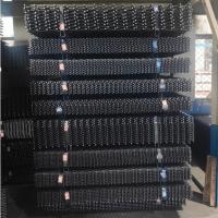 China High Durability Crimp Spring Screen 25.4mm to 101.6mm Aperture for Sieving and Separation for sale