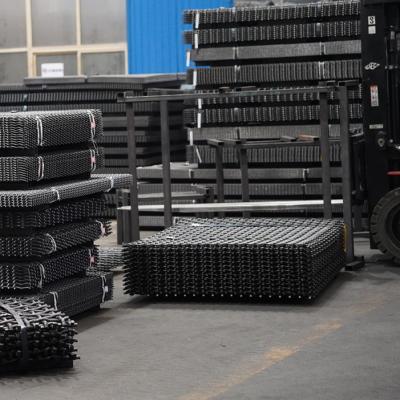 China Heavy Duty Crimp Wire Screens Mesh for Vibrating Screen - 1-152mm Aperture, 65Mn Steel 1600-1800 Mpa for sale