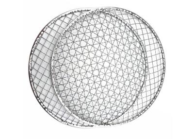 China 32cm x 32cm Galvanized Steel BBQ Grill Mesh - Disposable Square Design with Multiple Shape Options for sale