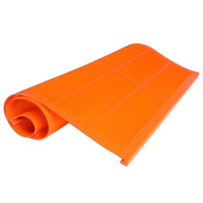 China Spring Steel Vibrating Woven Screen Mesh 2-100mm Aperture for Mineral Quarry Screening Machines for sale