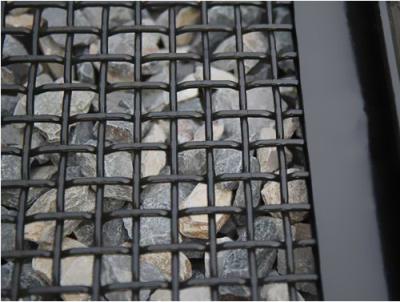 China 65Mn Tensile Wire Crimp Screen Mesh 2-100mm Aperture for Stone Crusher & Mining Equipment for sale