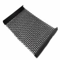 China Rectangular Spring Steel Wire Mesh Screen 0.5-19.05mm Wire Diameter with ISO9001 Certification for Mining and Aggregate Sieving for sale
