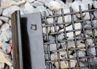 China High Carbon Steel Crimped Screen Mesh 2-100mm Aperture for Mining and Quarrying Equipment for sale