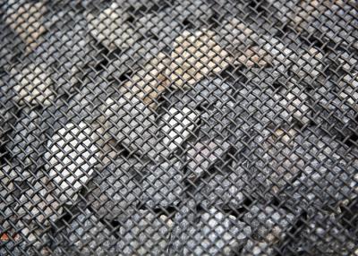 China Quarry Mining Rock Crusher Screen 1-152mm Opening 0.5-19mm Wire Diameter Plain Weave Type for sale