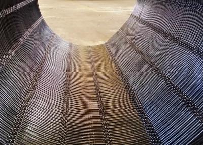China Spring Steel Wire Double Crimp Screen Mesh 2-100mm Aperture for Mineral Quarry Screening for sale