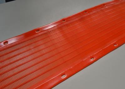 China Mining Polyurethane Flip Flow Screens 5-7mm Thickness with 80-90A Hardness for Sticky Material Screening for sale