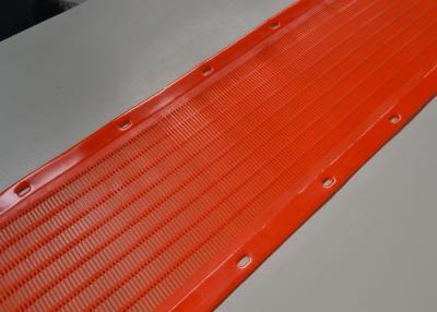 China RedStar Polyurethane Flip Flow Screen 5-7mm Thickness with 3×13mm to 50×50mm Aperture Sizes for Mining for sale