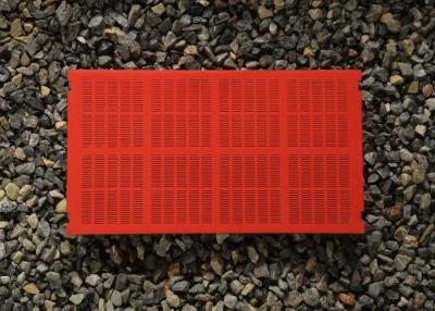 China Red Star Polyurethane Modular Screen Panels 305x305x30mm with 0.3-2mm Aperture for Mining & Mineral Processing for sale