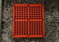 China High Wear Resistance Polyurethane Screen Panels 305x305x30mm & 610x305x45mm with HS60-85 Hardness for Mining for sale