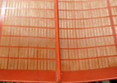 China High Density Polyurethane Fine Mesh Screens 700-2320mm with 0.063-1.50mm Custom Hole Sizes for Vibrating Applications for sale