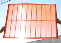 China Hooked Soft Fine Mesh Wave Screens for Mining & Concrete - 125-150% Increased Area, Stainless Steel Construction for sale