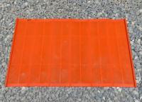 China PU Flip-Flow Vibrating Screen Mesh 700×1045mm with 0.063-1.50mm Hole Sizes for Sticky Materials for sale