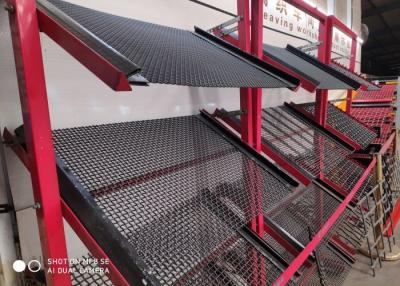 China Spring Steel Wire Mesh Screen 0.5mm-19mm Wire Diameter 1mm-152mm Opening Mining Industrial Grade for sale