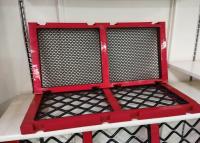 China 65Mn High Carbon Steel PU Strip Self-Cleaning Screen Mesh for Mining and Quarry Applications with 0.62-0.70 Carbon Content for sale
