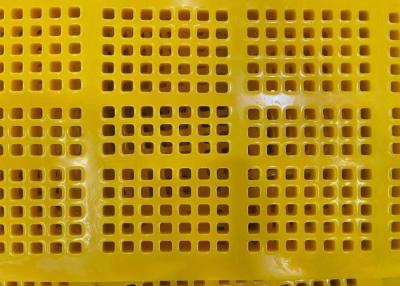 China 305x305x30mm Polyurethane Screen Panels for Quarry & Mining | 0.3-2mm Aperture | HS60-85 Hardness for sale