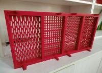 China Mining Industrial Dewatering 30mm Polyurethane Screen Panel 305x305mm for sale